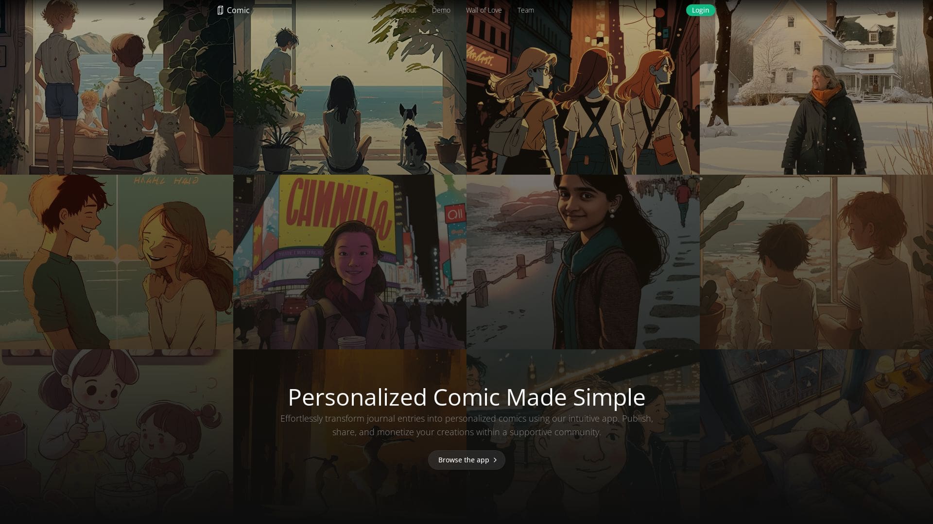 Merse Comic | Transform Journal Entries into Personalized Comics | Futureen