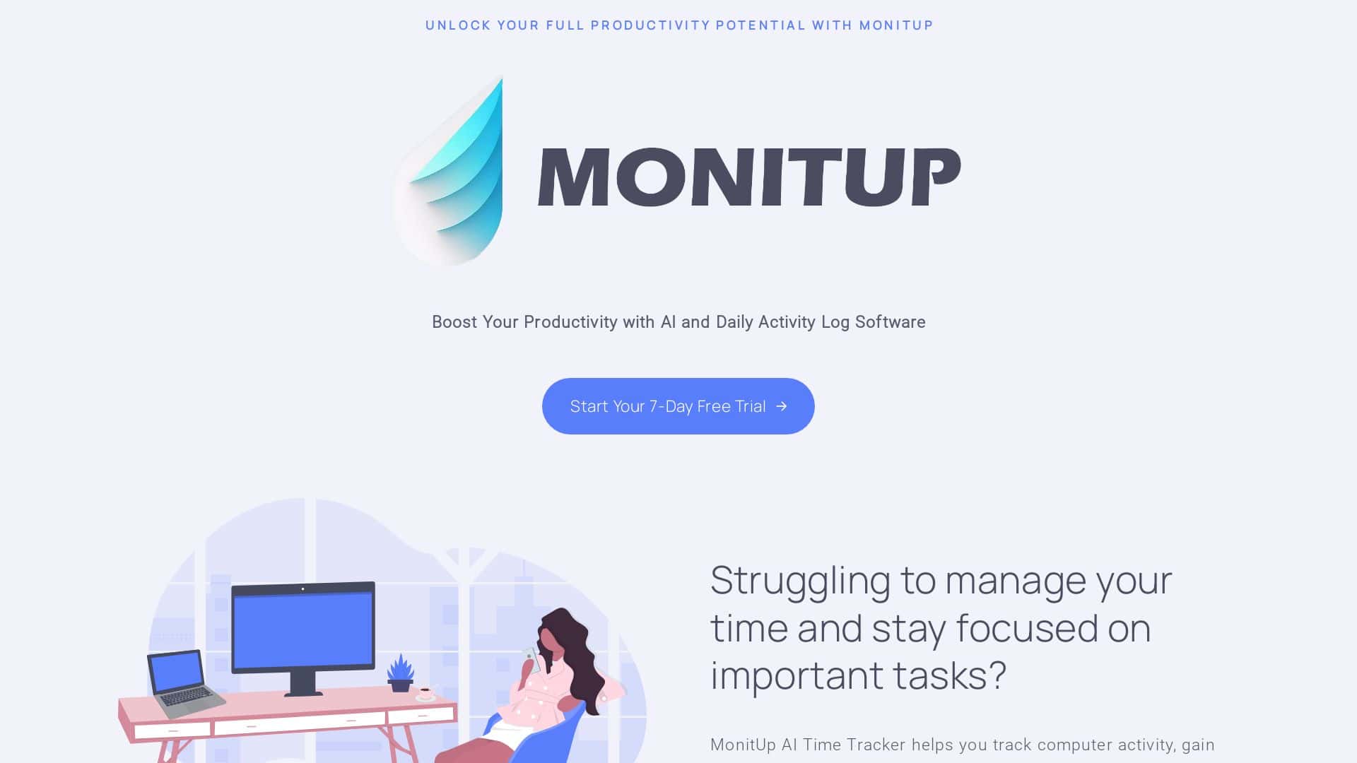 MonitUp | Boost Productivity with AI Time Tracking | Futureen