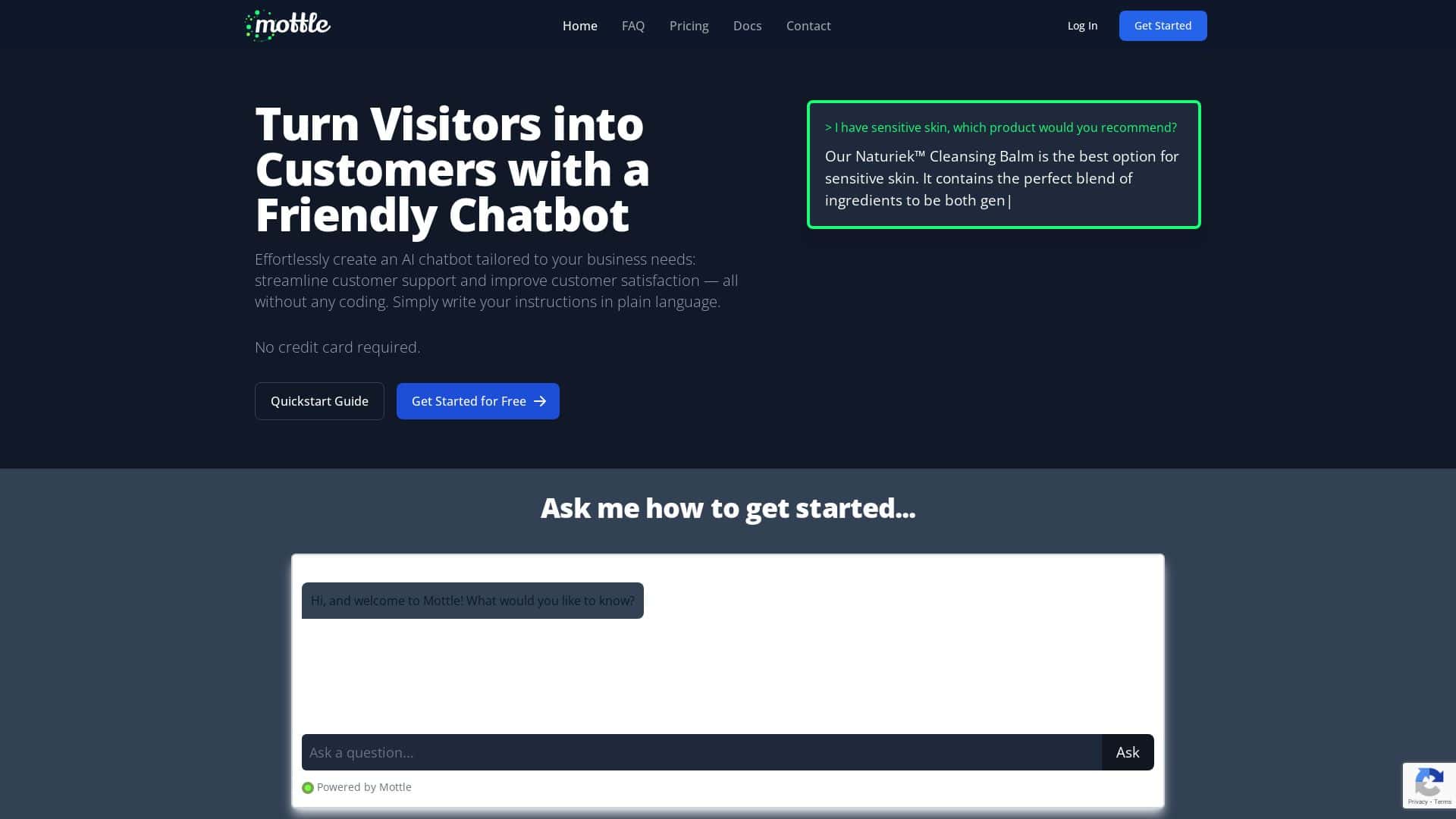 Mottle | Create and train your custom chatbot | Futureen