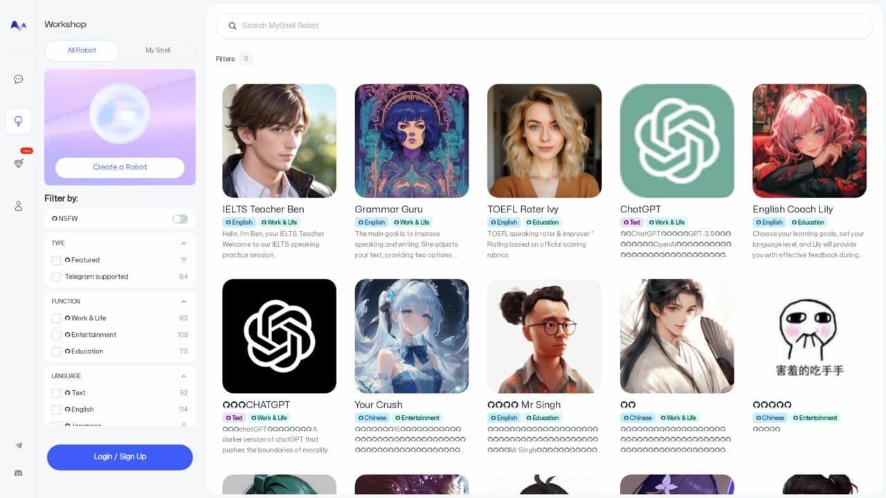 MyShell | Customizable Chatbot Platform for Assistants | Futureen