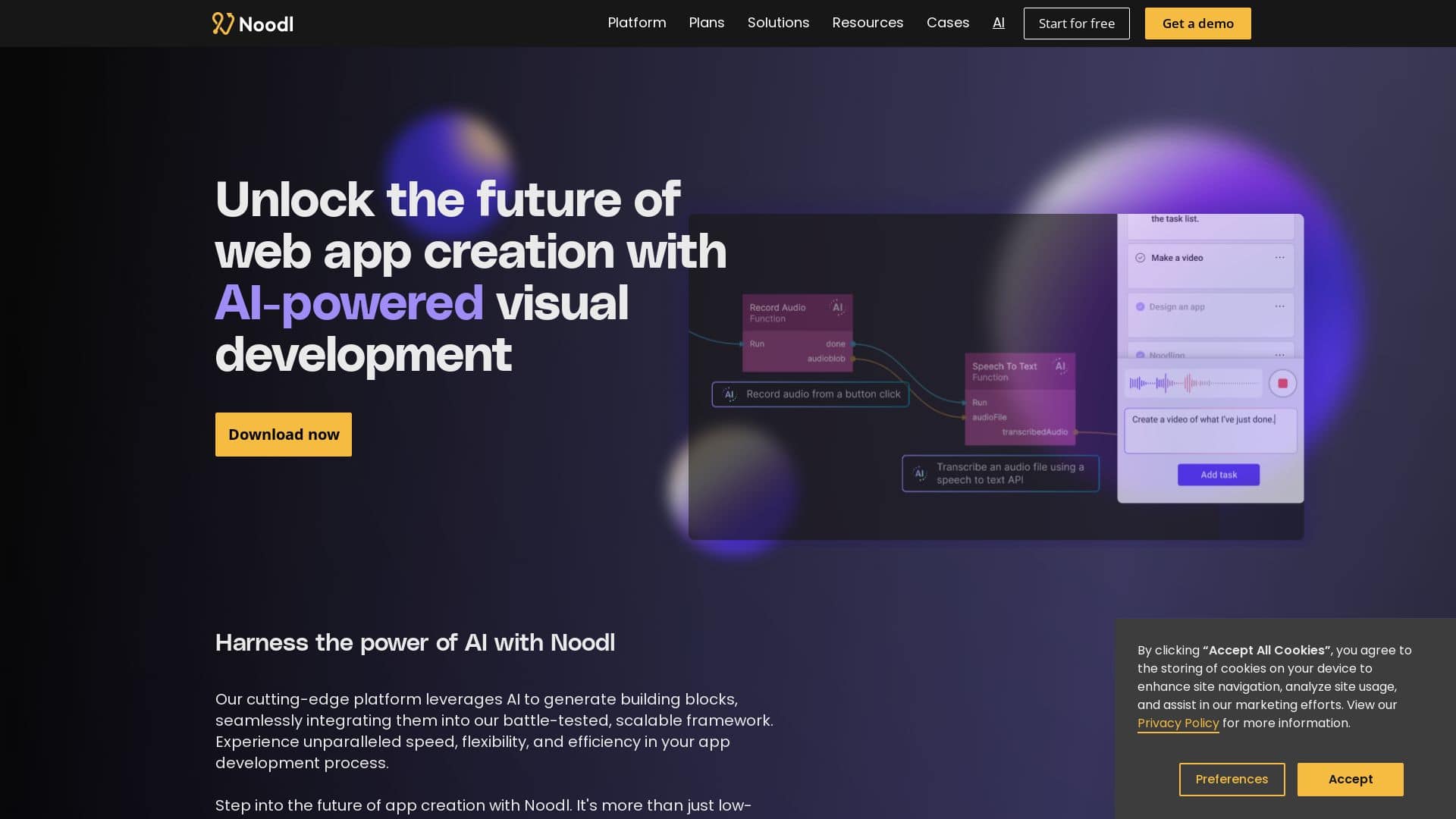 Noodl.net | No-Code AI App Development Platform Free Trial | Futureen