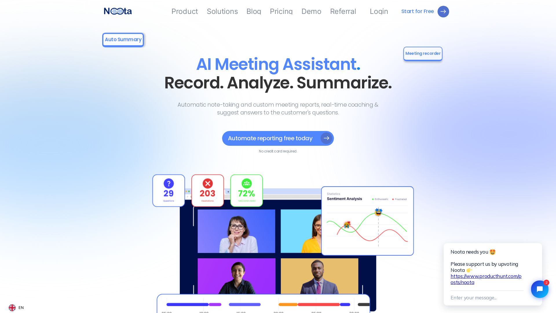 Noota | Boost Meeting Productivity with Free Recorder | Futureen