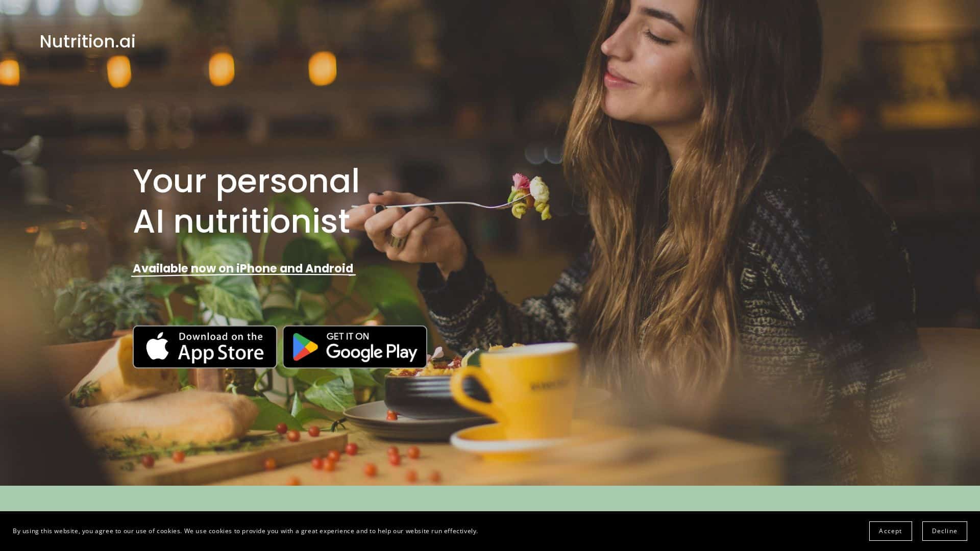 Nutrition.ai | Your Personal AI Nutrition Advisor | Futureen