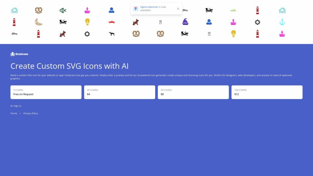 Octoicons 🎨 AI Generated SVG Icons | Futureen