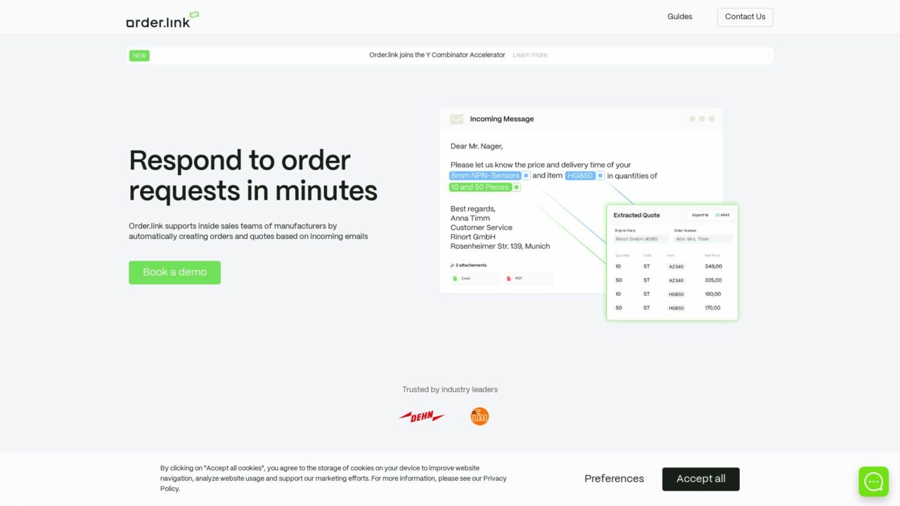 Order.link | Automate Quotations and Streamline Sales Operations | Futureen
