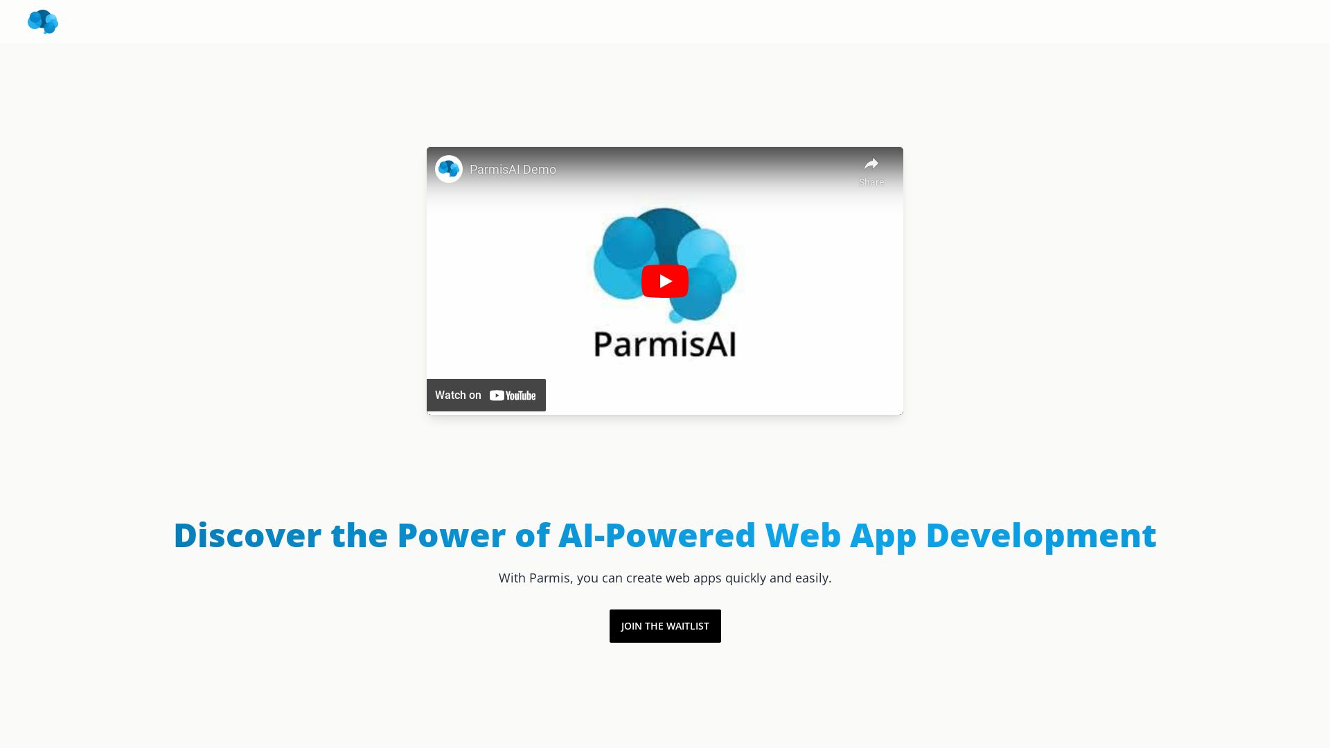 Parmis.ai | Create Web Apps Using AI | Futureen