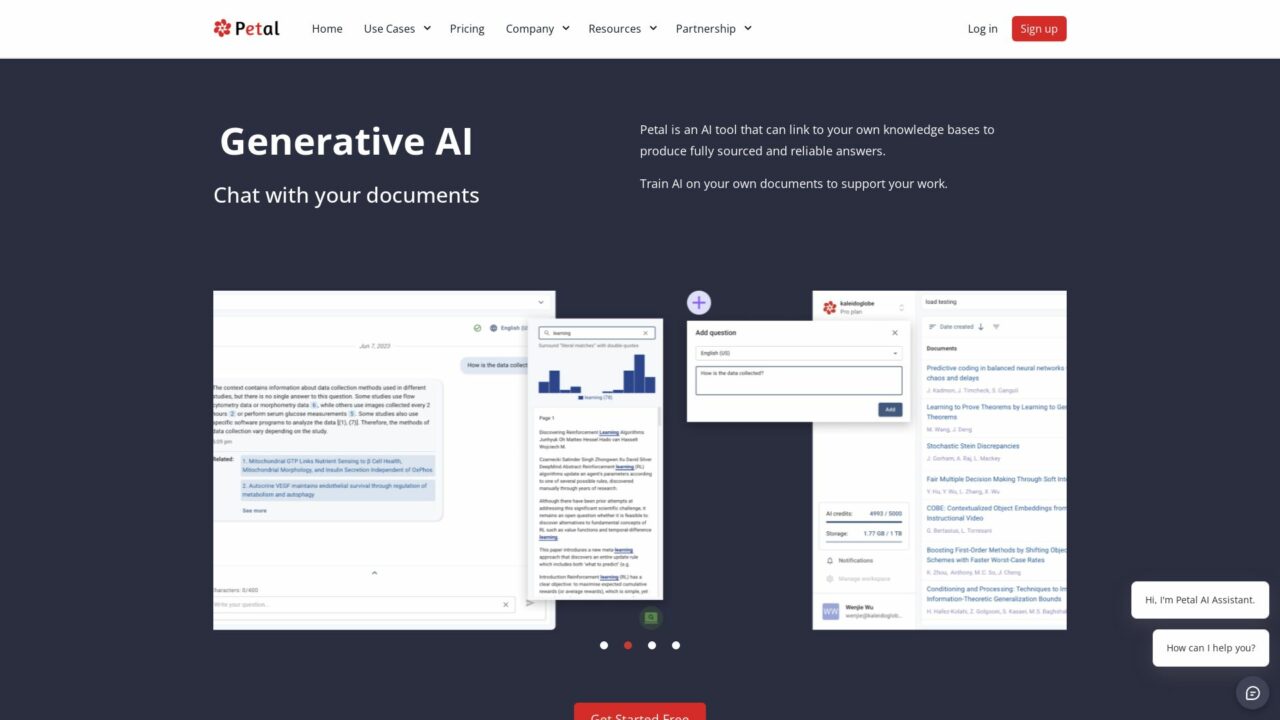 Petal: AI Document Analysis Platform 🌟 | Futureen