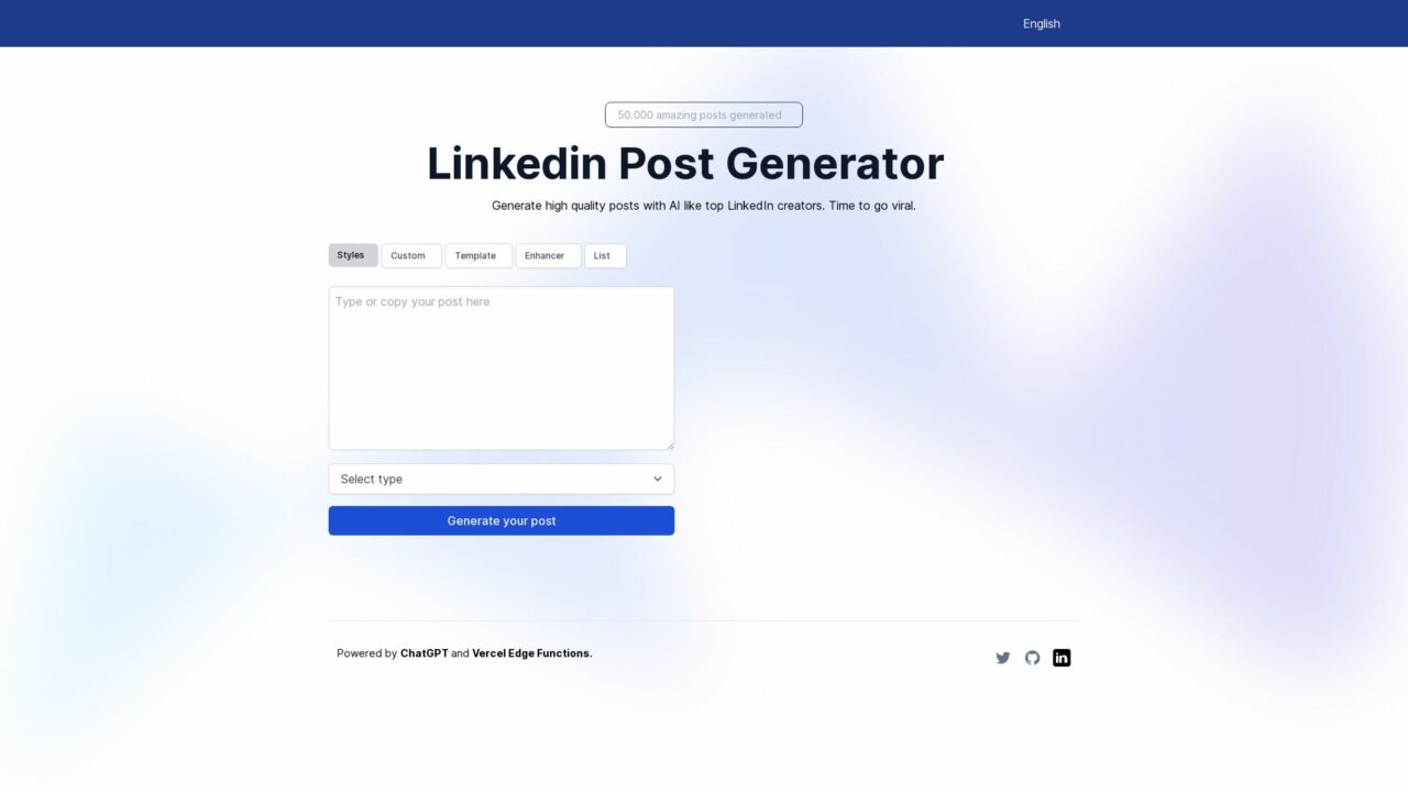 LinkedIn Post Generator | Create Viral Posts with AI | Futureen