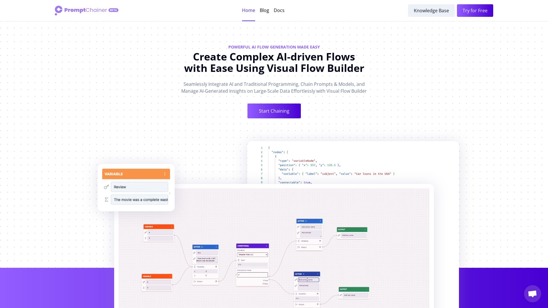 Promptchainer | Automated Workflow Generation & Integration | Futureen