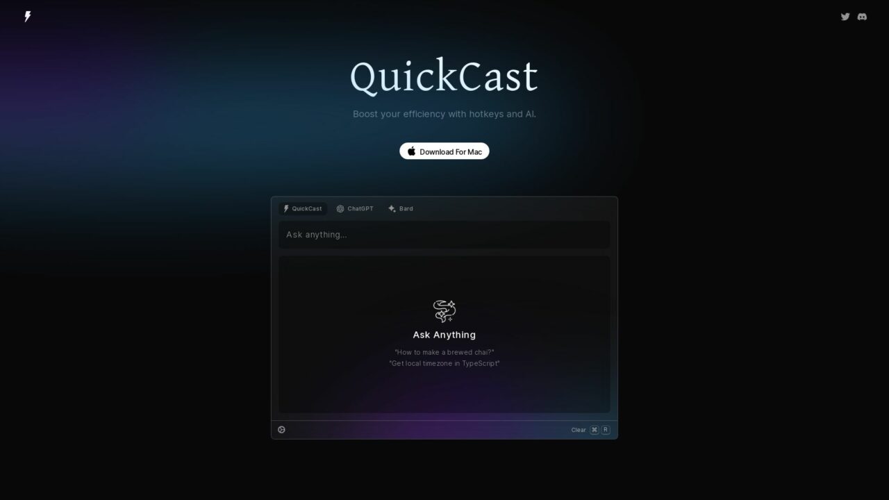 QuickCast | Boost Efficiency with Hotkeys and AI | Futureen