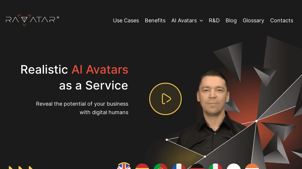RAVATAR | Realistic Avatars for Every Industry | Futureen