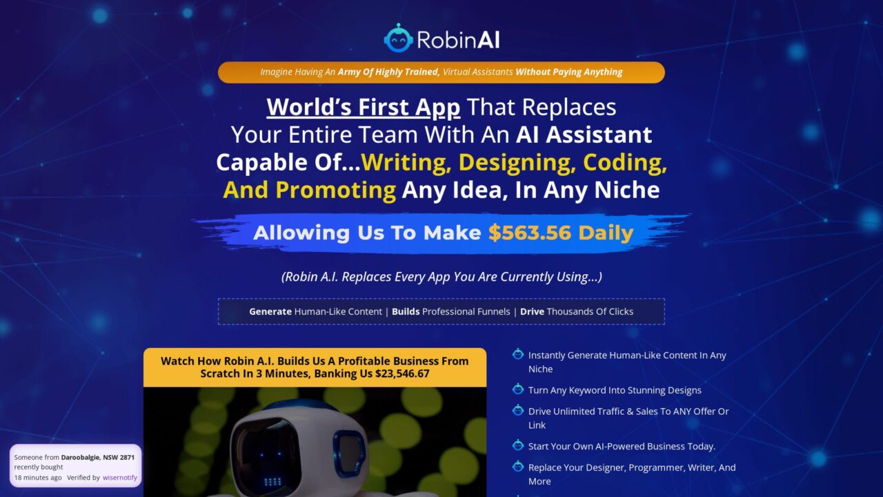 Robin AI | Power Sales Copy with PitchKickstart PRO for ChatGPT | Futureen
