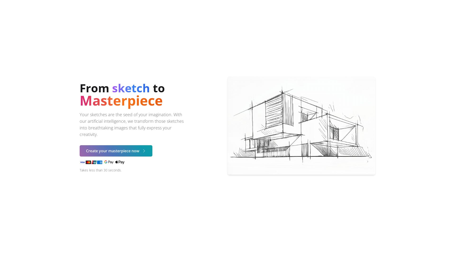 SketchImage.AI | Create polished images from sketches | Futureen