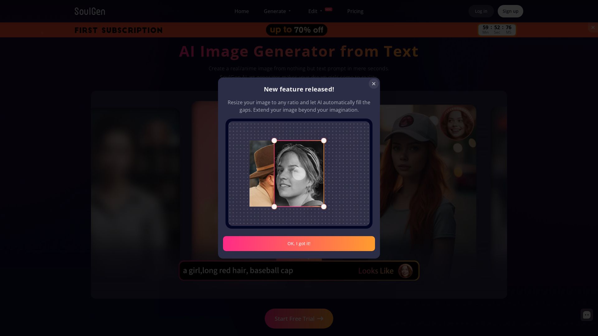 SoulGen | Create AI Art from Text | Futureen