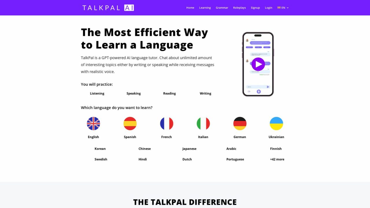 TalkPal.ai 🗣️ Learn Any Language with the Most Advanced AI | Futureen