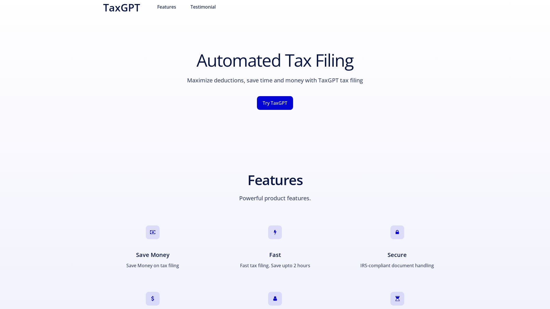 TaxGPT | Automated Tax Filing Made Easy for Savings | Futureen