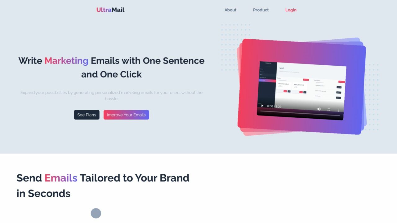 Ultramail | Send Personalized Marketing Emails with AI | Futureen