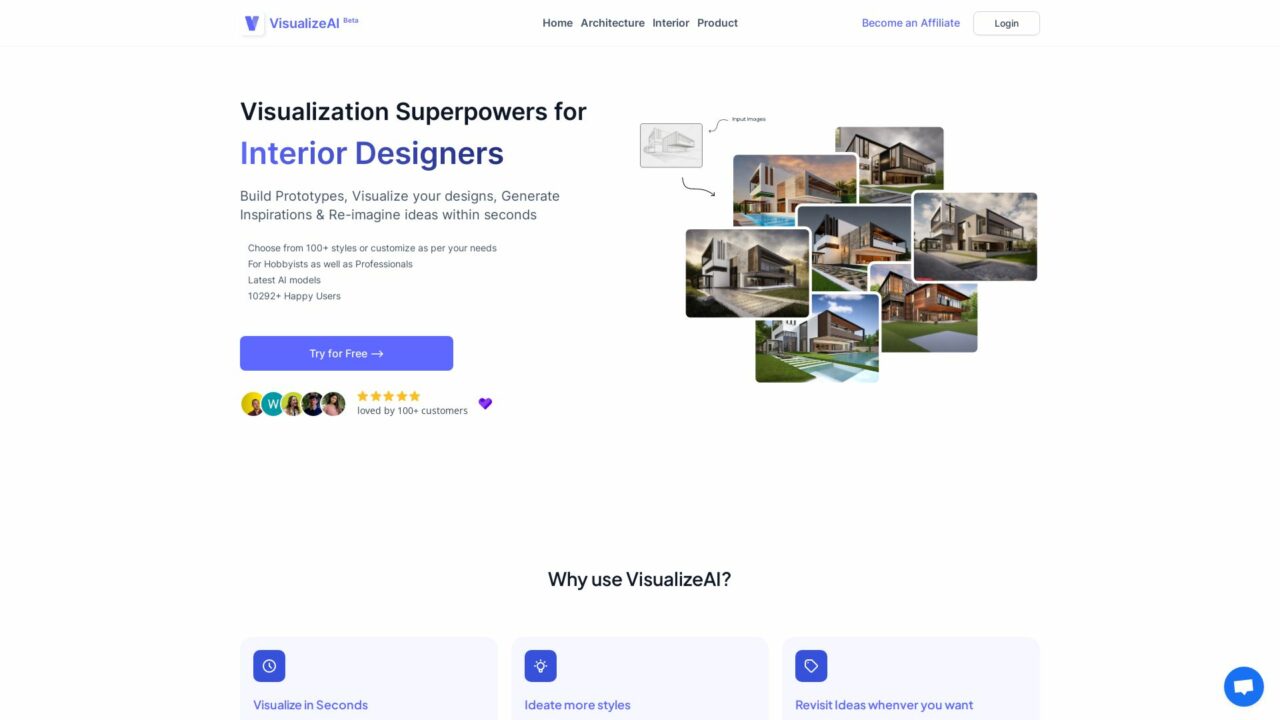 VisualizeAI | Build Prototypes and Visualize Designs | Futureen