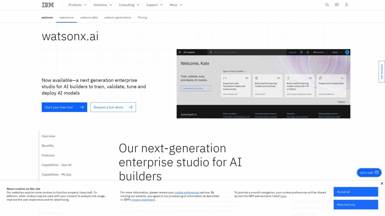 Watsonx.ai | Content and Data Analysis Studio for Enterprises | Futureen