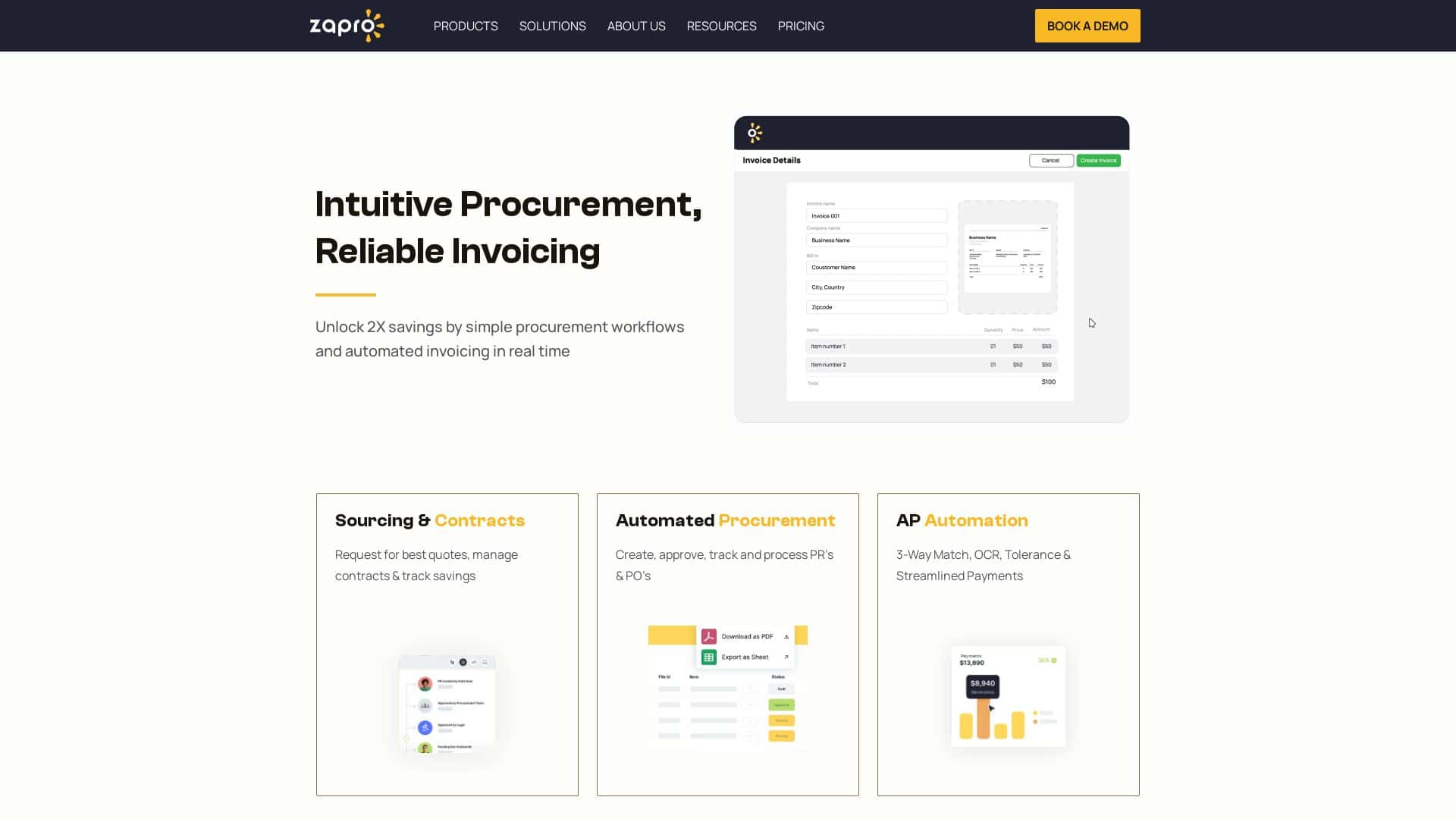 Zapro.ai | Streamlined Procurement Solution for Industries | Futureen