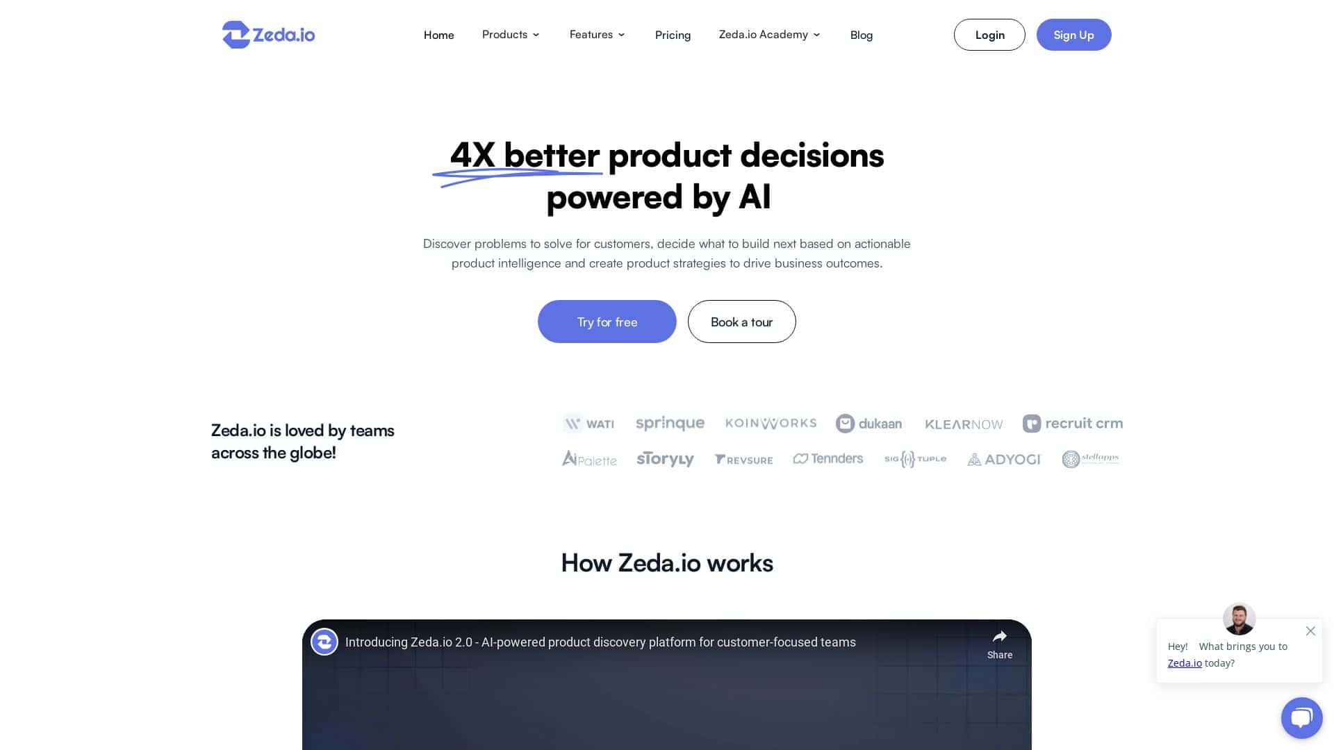 Zeda.io | AI Product Discovery and Strategy Platform | Futureen