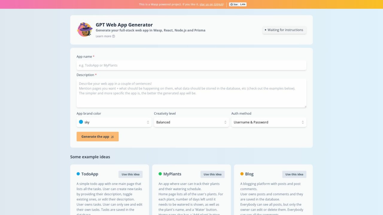 GPT Web App Generator | Fast and Easy Web Apps | Futureen