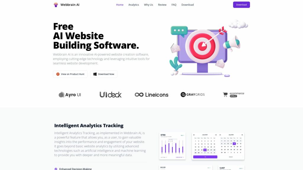 Webbrain AI | Easy Website Creation Software | Futureen