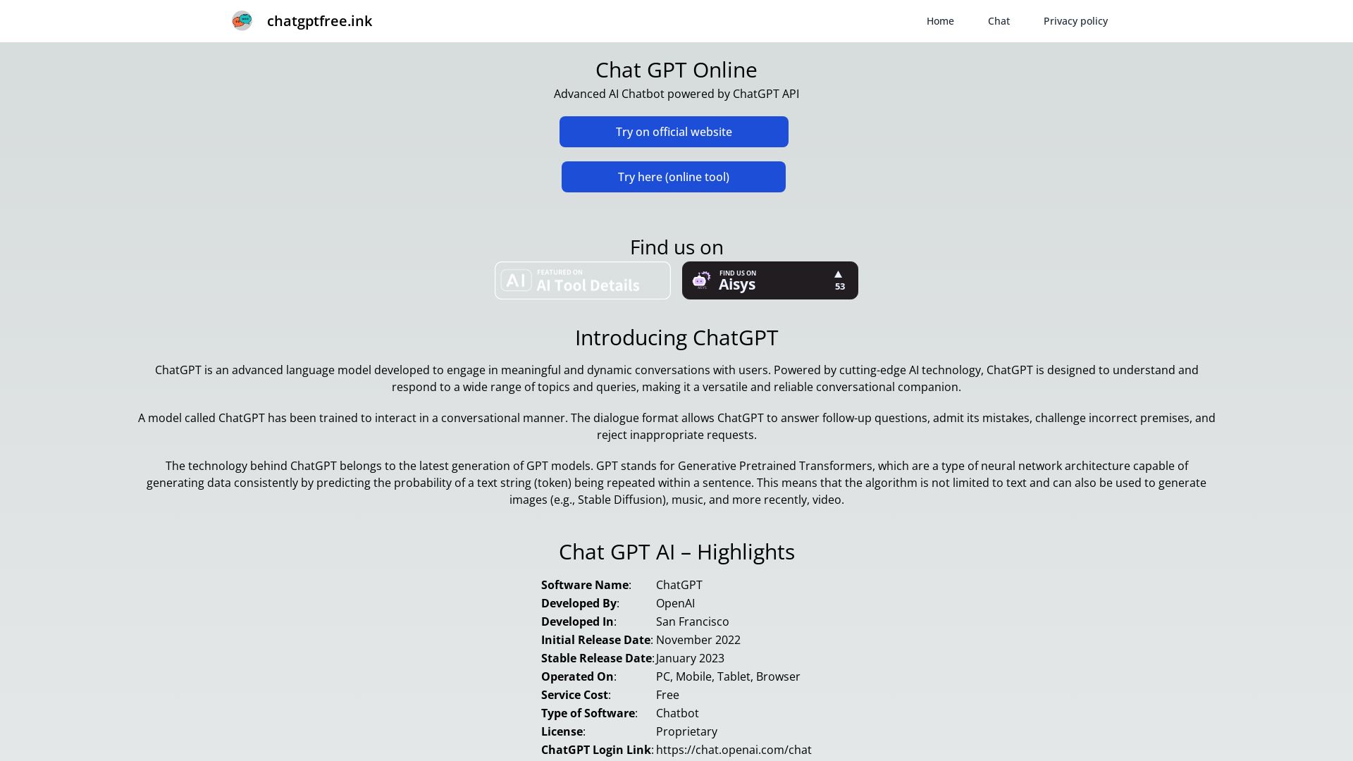 ChatGPT | Free Chatbot for Instant Answers & Creative Ideas | Futureen