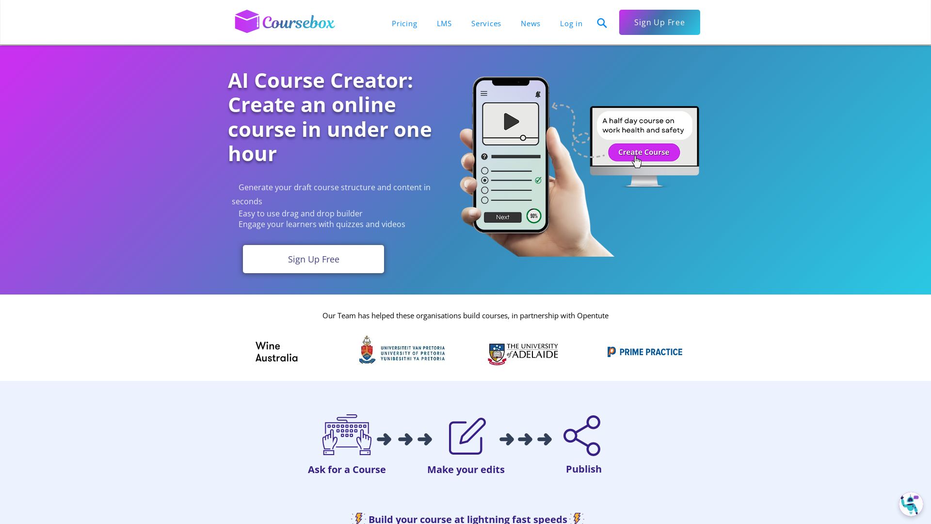 Coursebox.ai | Create AI Courses Quickly and Easily | Futureen