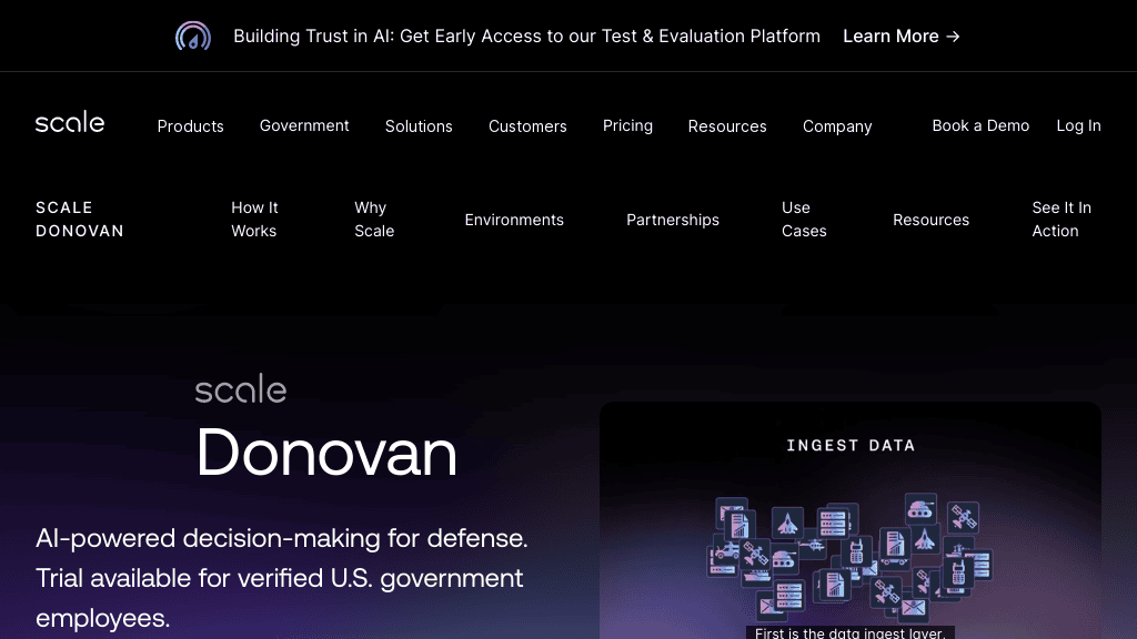 Scale.com | AI-driven decision-making for defense. | Futureen