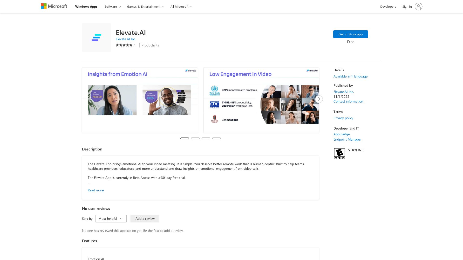 Elevate App | Track Emotional Engagement & Fight Video Call Fatigue ...