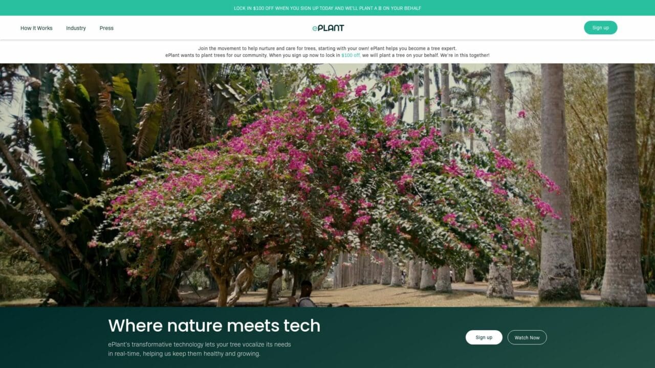 ePlant 🌳 Tree Health Monitoring Tool | Futureen