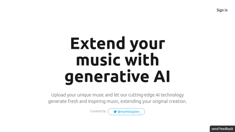 ExtendMusic.AI ???? Extend your music with generative AI | Futureen