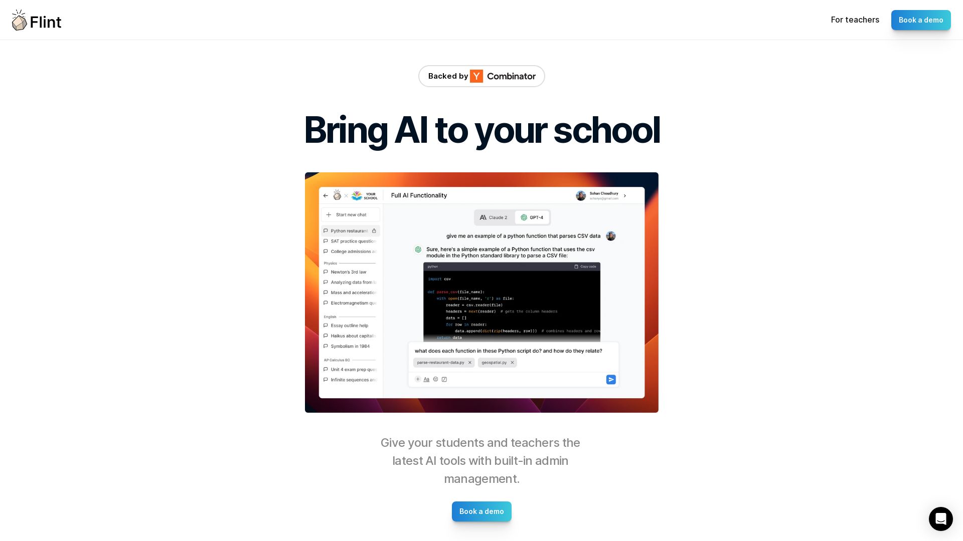 ChatGPT | Secure Anti-Cheat Teaching Tool for Schools | Futureen