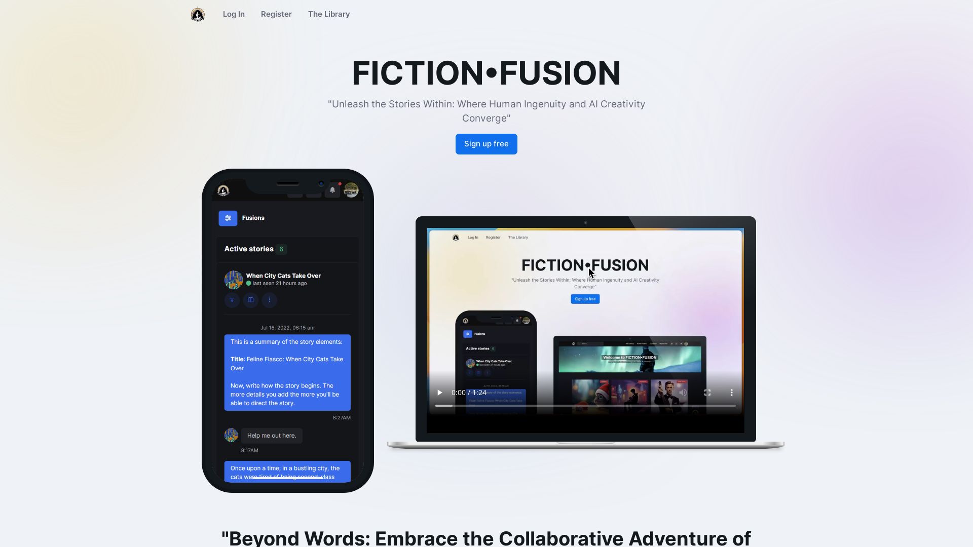 Fiction Fusion | Unleash Stories Where Human and AI Creativity Meet ...