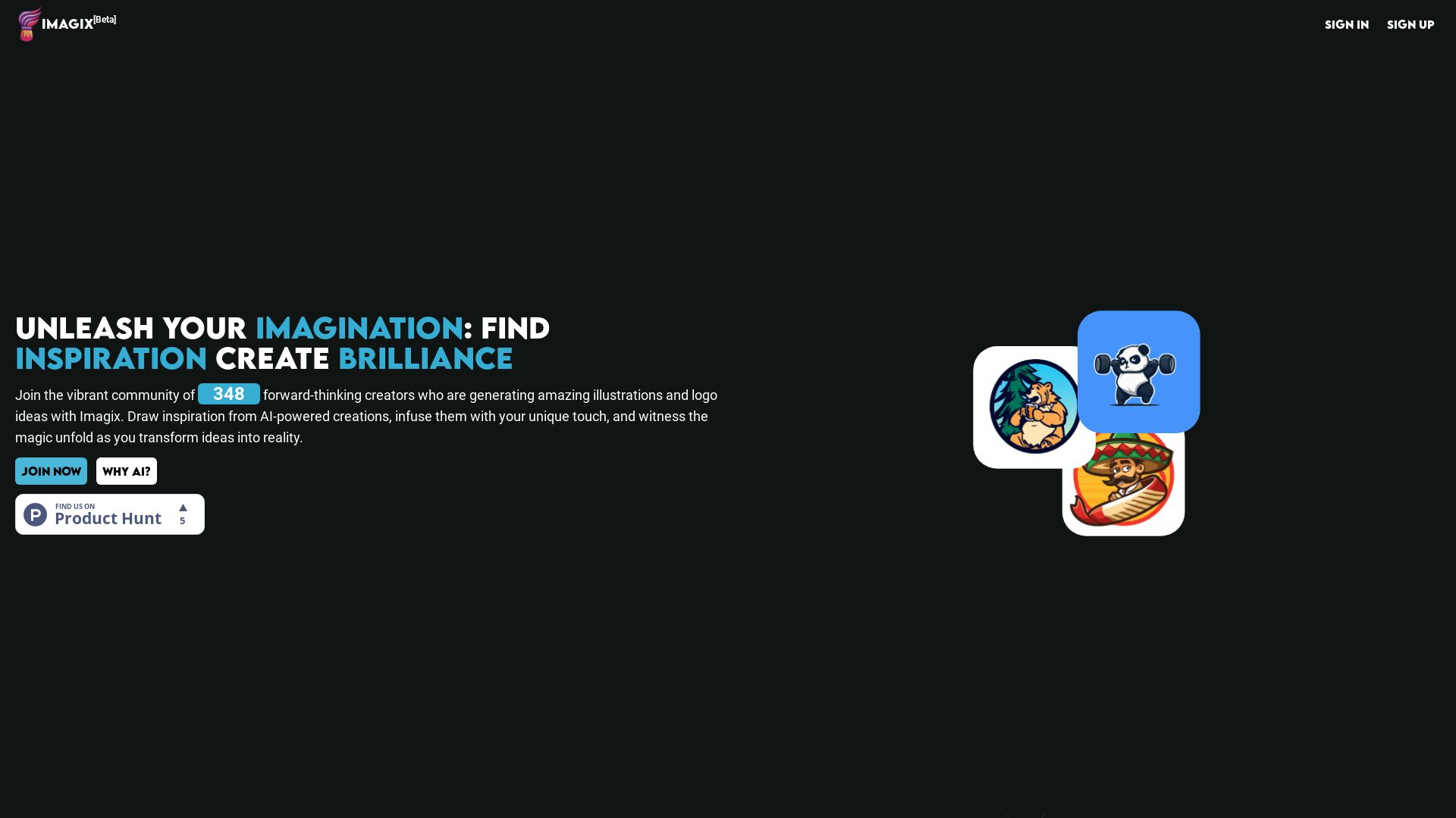 IMAGIX | Unleash Creativity with AI Logo Inspiration | Futureen