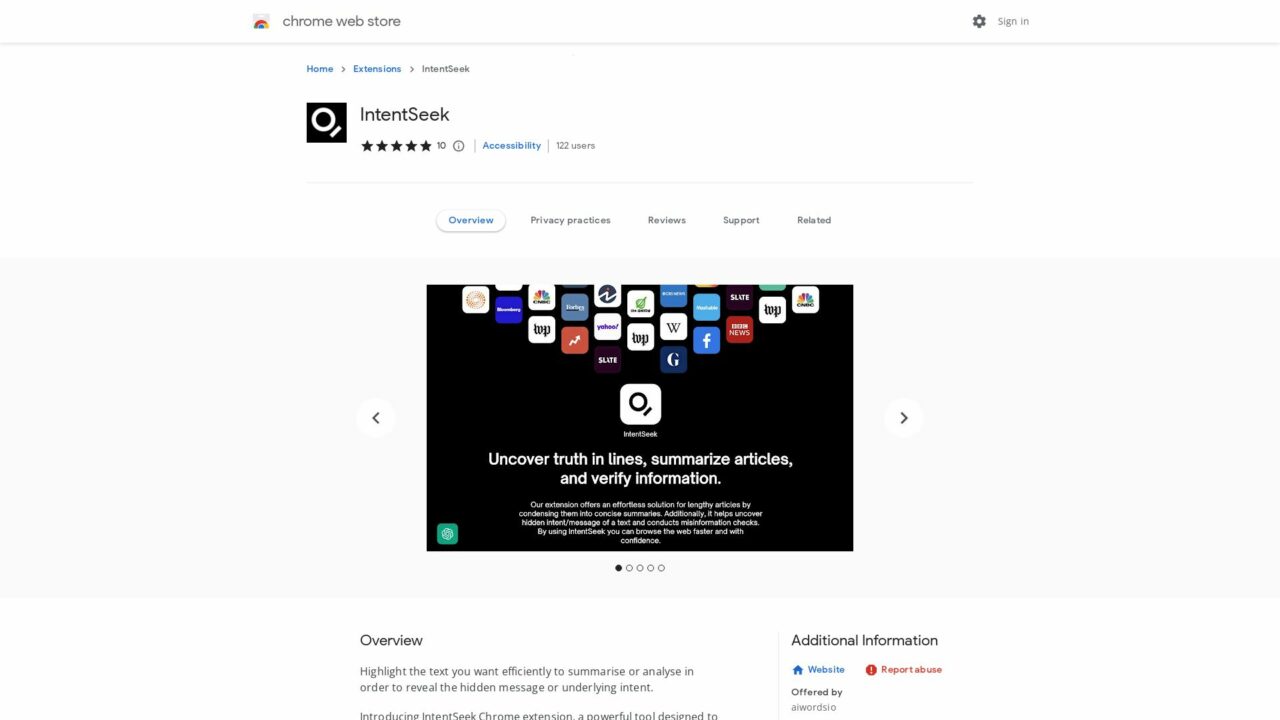 IntentSeek 📚 Advanced Text Interaction for Better Browsing | Futureen