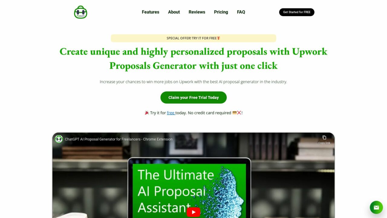 Proposalsgenerator 🚀 The Ultimate Upwork Proposals Generator | Futureen