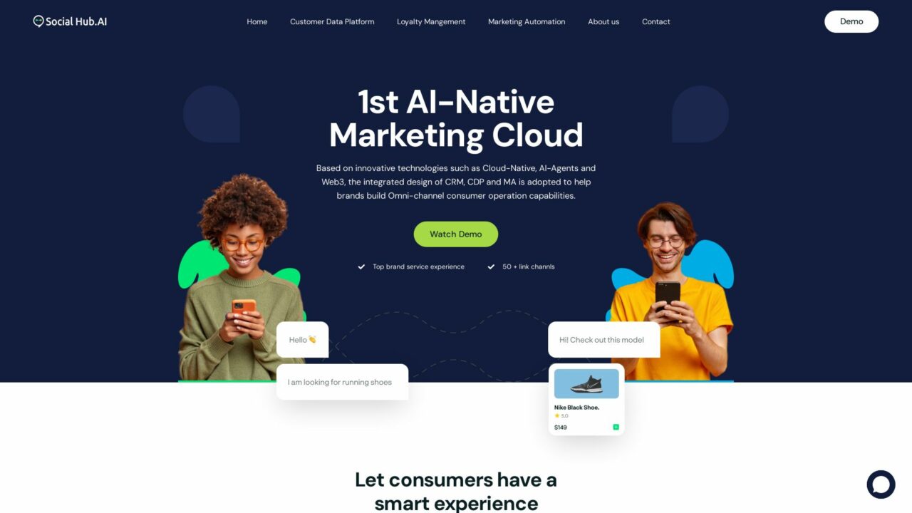 SocialHub.AI | Omni-channel consumer engagement platform | Futureen