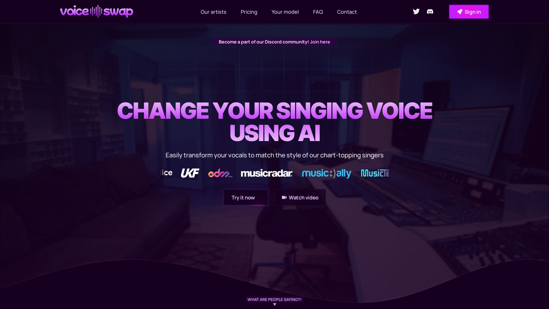 Voice-Swap | Change Your Voice with AI | Futureen