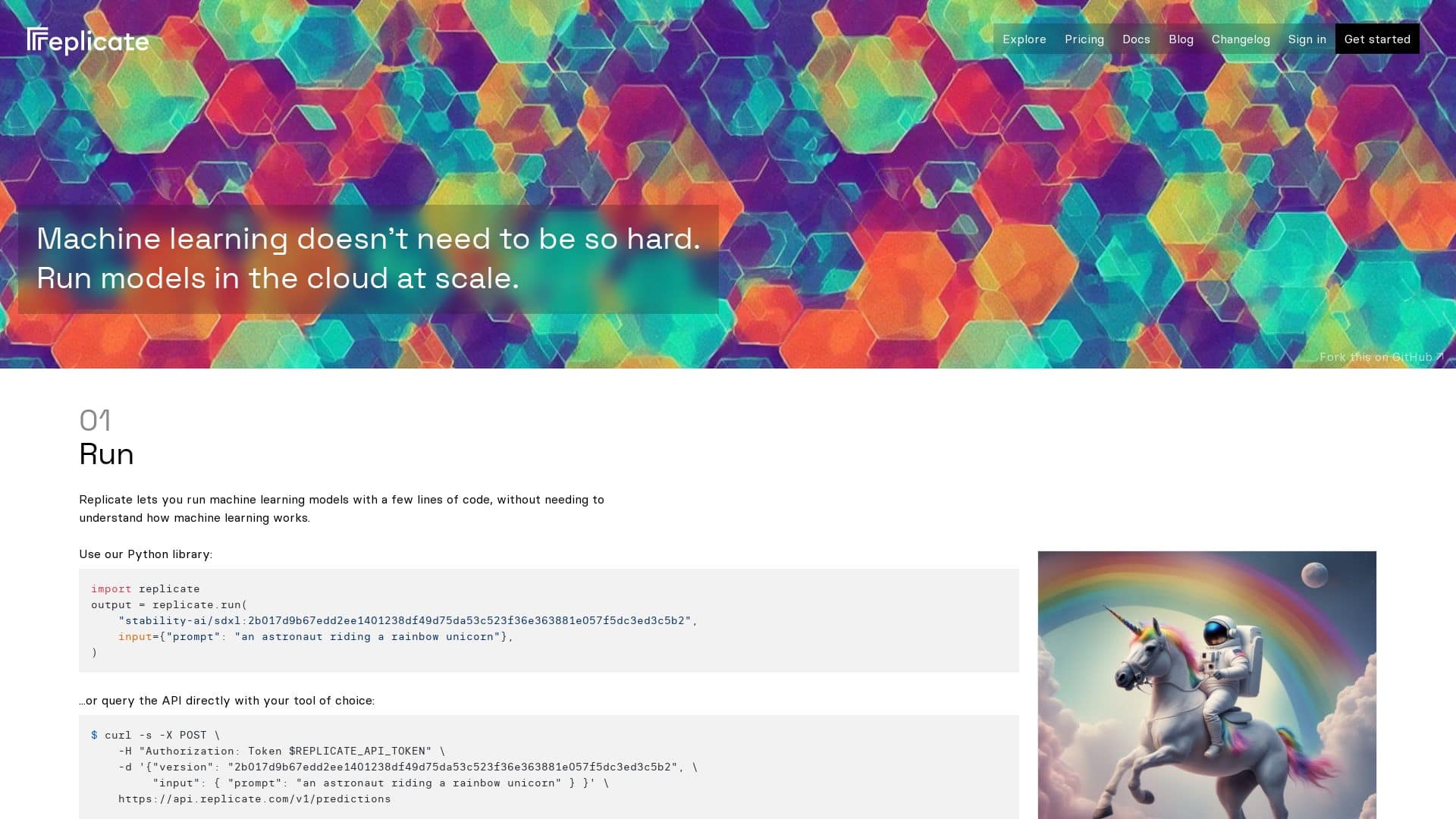 Replicate | Run Open-Source Machine Learning Models in Cloud | Futureen