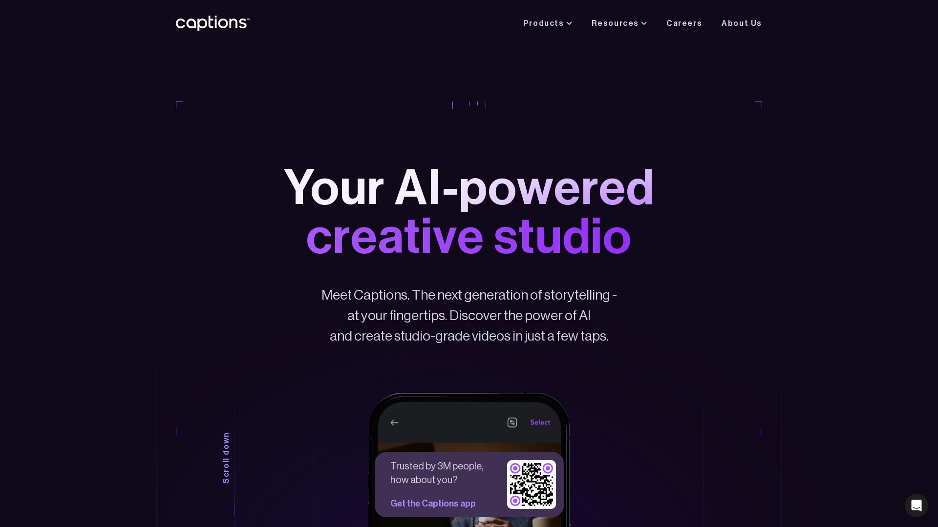 Captions | Your AI-Powered Creative Studio | Futureen
