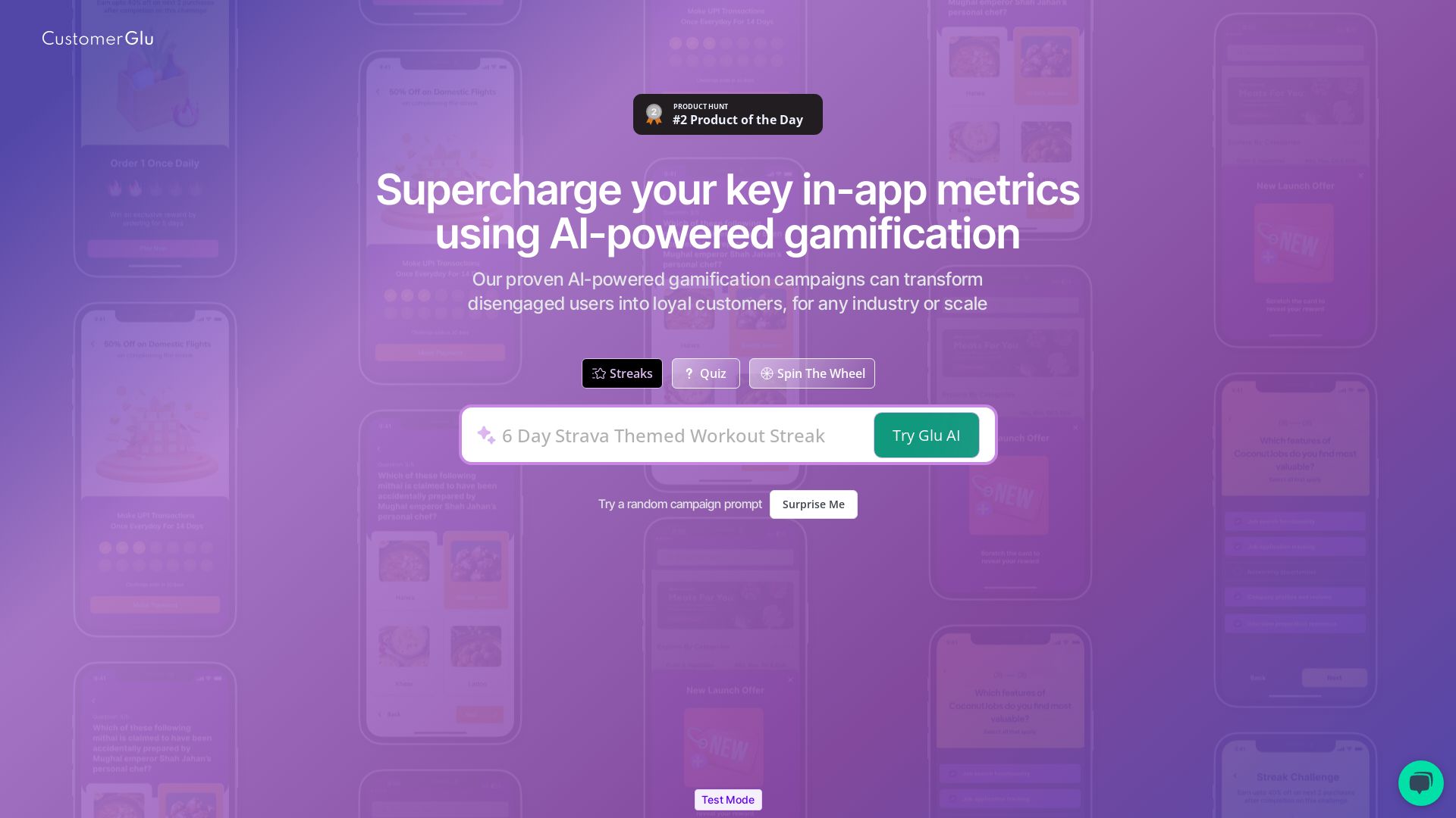 CustomerGlu | Gamification Campaigns for Better Engagement | Futureen