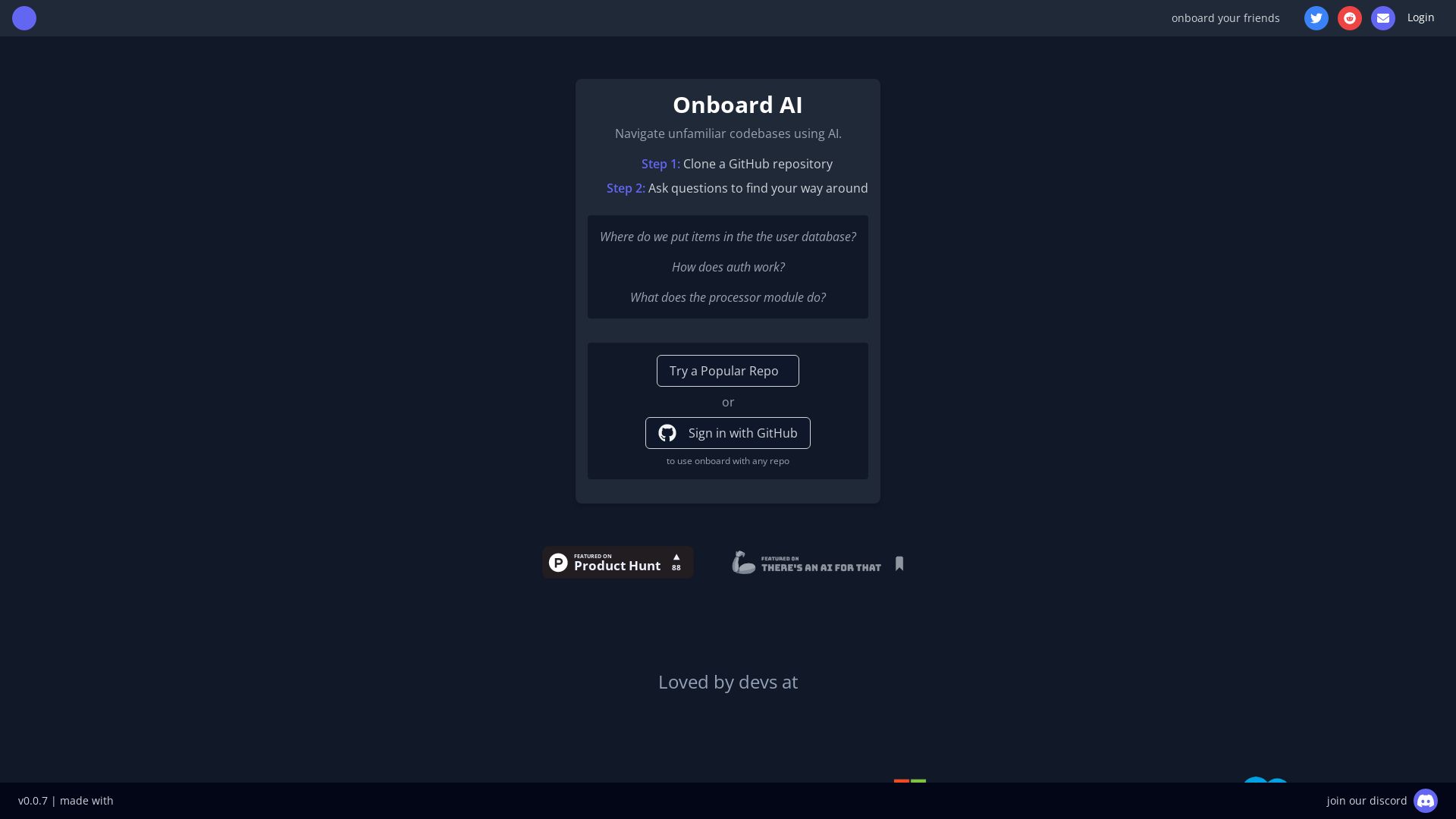 GetOnBoard.dev | Efficient Codebase Exploration for Developers | Futureen