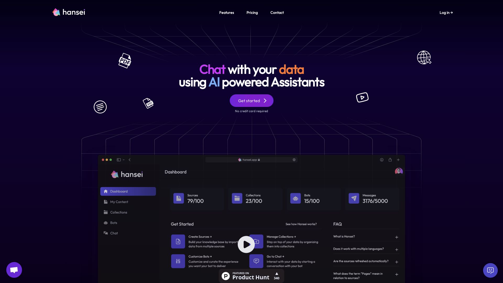 Hansei | Simplify Data Access with AI Chat | Futureen