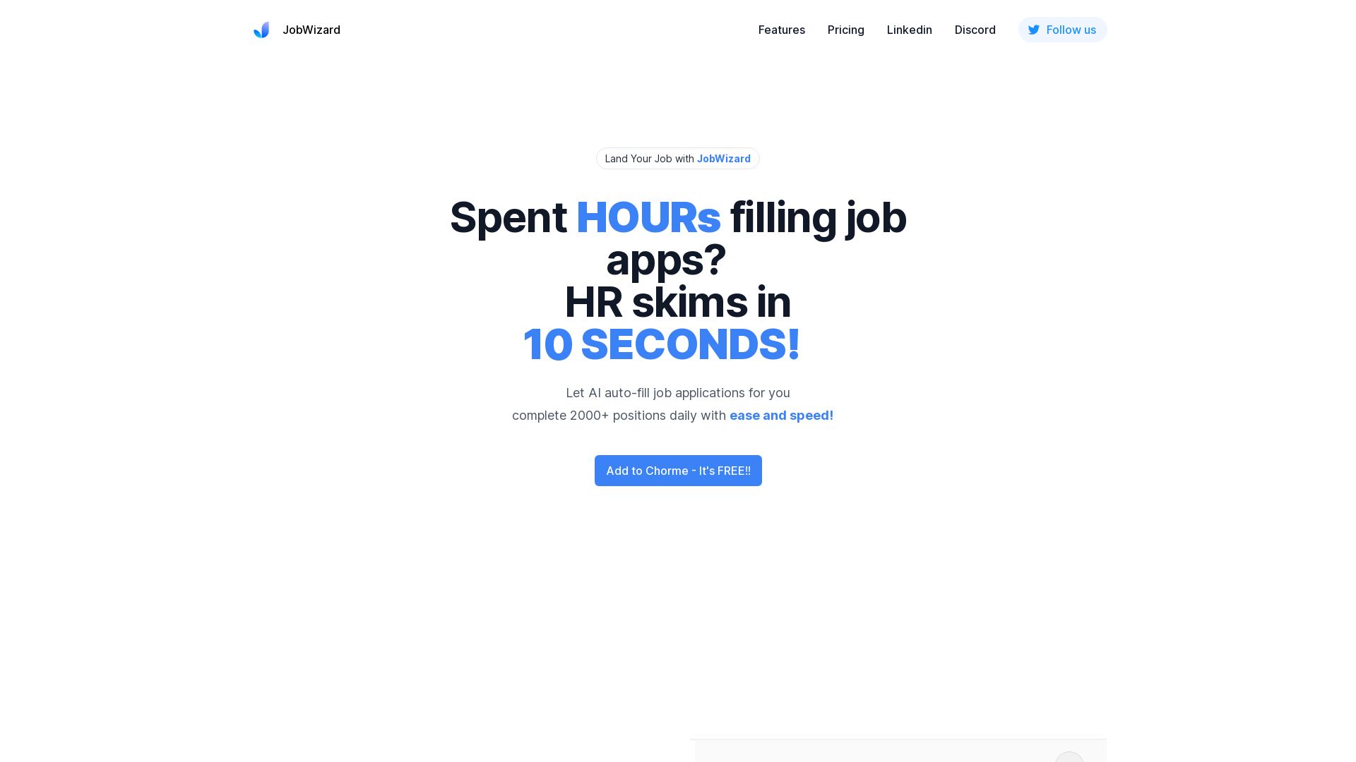 JobWizard | Streamline Job Applications for Better Chances | Futureen
