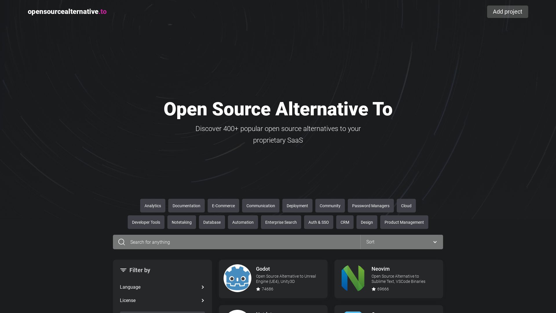 Open Source | 400+ Popular Alternatives to Explore | Futureen