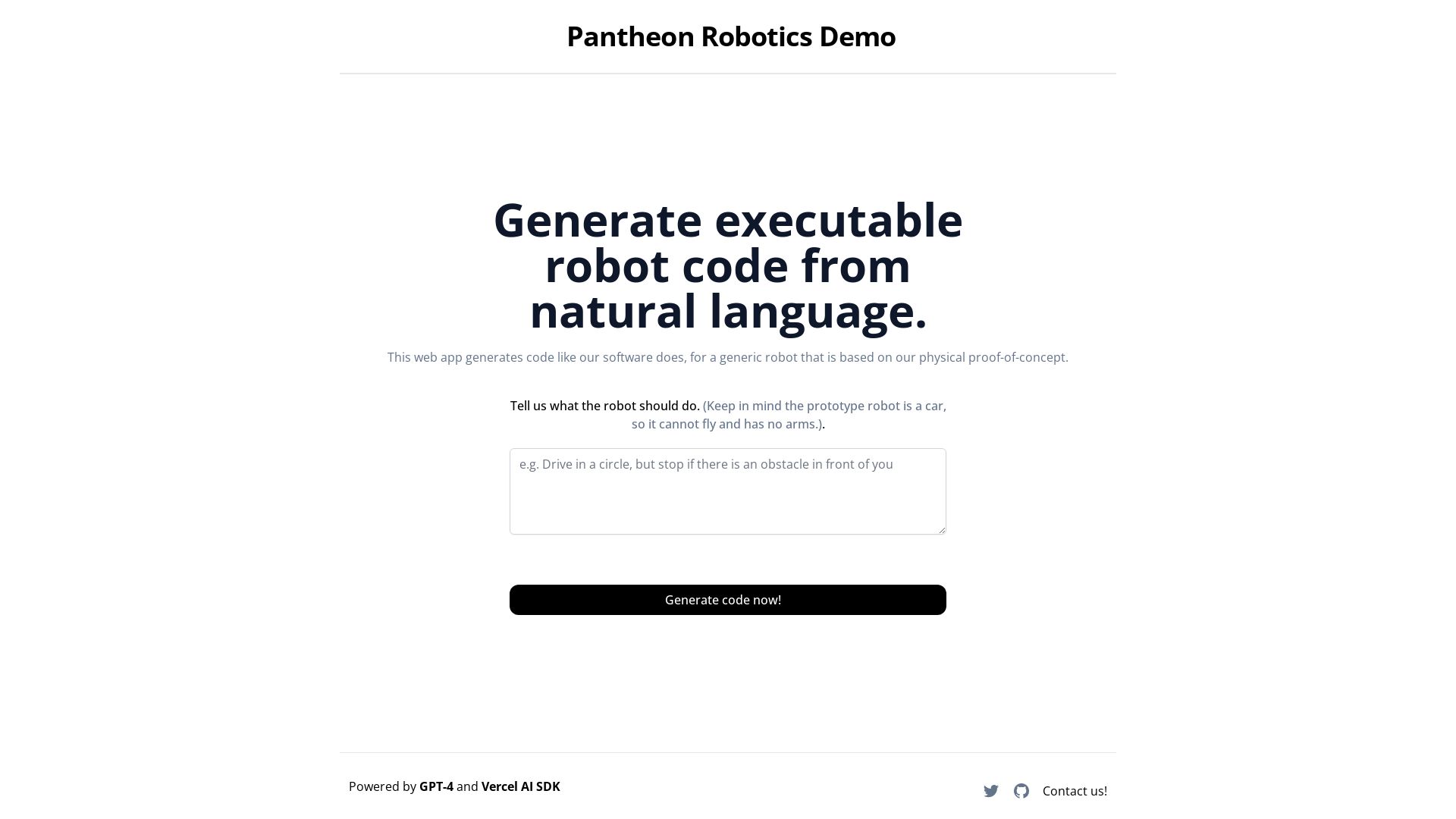 Robot Code Generator | Create Code Effortlessly | Futureen