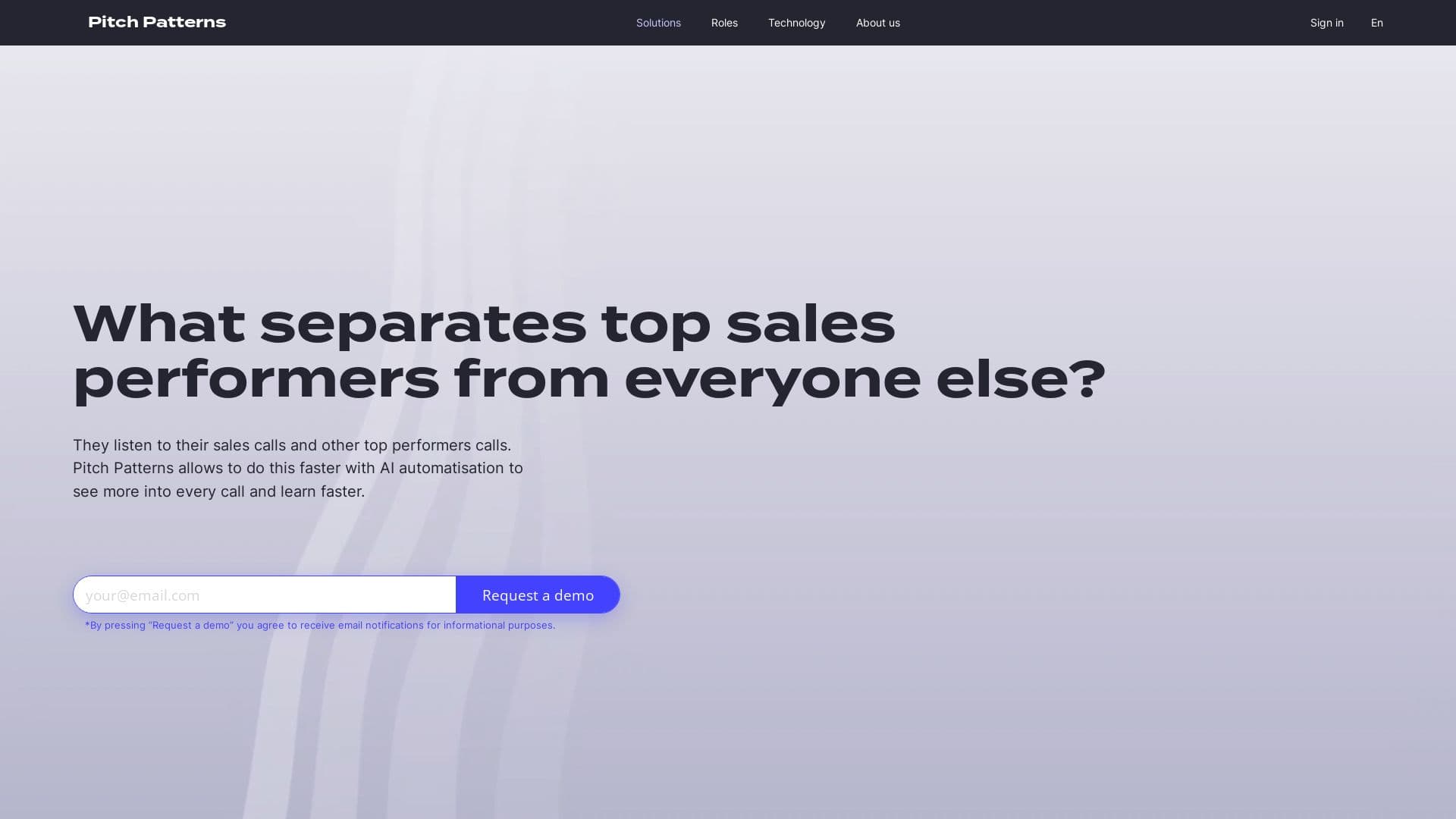 Pitch Patterns | Sales Call Analysis and Coaching Insights | Futureen