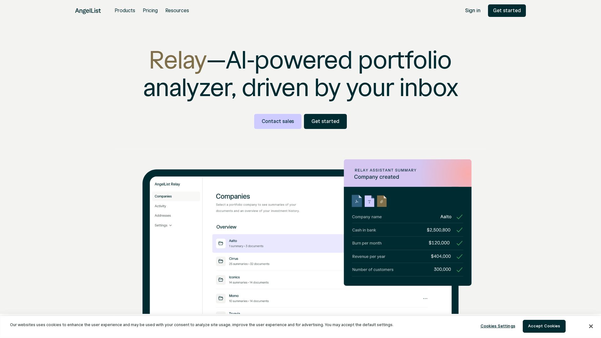 Relay | Investment Document Management and Analysis | Futureen